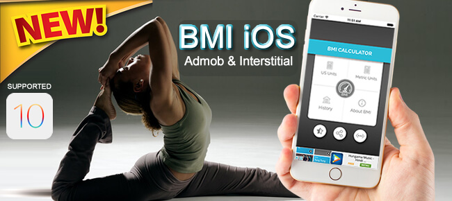 BMI Calculator iOS (Admob & Interstitial) – Sell My App