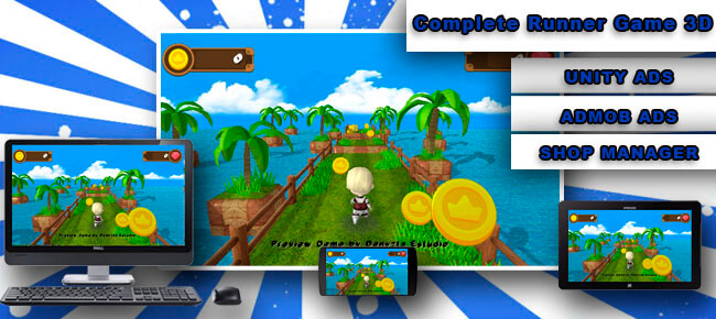 3D Infinite Runner Complete Project – Complete Tutorial – Sell My App