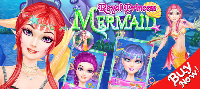 Mermaid Royal Princess MakeUp, Makeover & DressUp Games – Sell My App