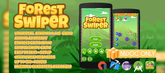Forest Swiper Buildbox Bbdoc Android Studio Eclipse Xcode Sell
