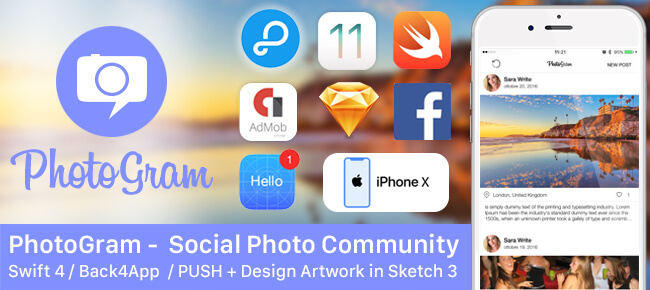 PhotoGram – Social Photo Community – Sell My App
