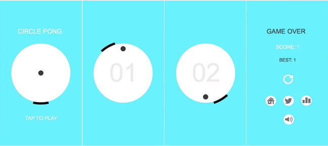 Circle Pong Gamesalad Template – Sell My App