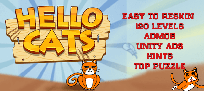 Hello Cats – Top Free Puzzle Game – Sell My App