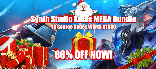 Synth Studio Xmas MEGA Bundle – 10 Source Codes Worth $1080 – 86% OFF ...