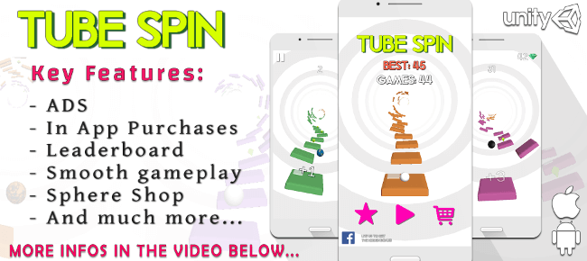 Tube Spin – iOS/Android – Sell My App