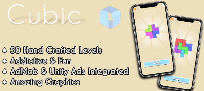 Cubic – Shape Puzzle Game – Sell My App
