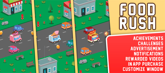 Food Rush – Complete Project – Sell My App