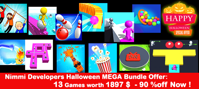 Nimmi Developers Halloween MEGA Bundle Offer: 13 Games -90% OFF NOW! – Sell My App