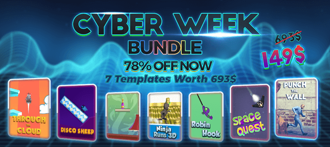 DEMENCI Games Unity Bundle: 7 Source Codes worth $693 USD -78% OFF NOW! – Sell My App