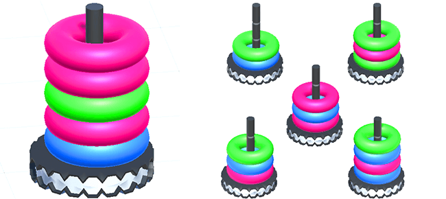 Hoop Stack 3D Puzzle – Sell My App